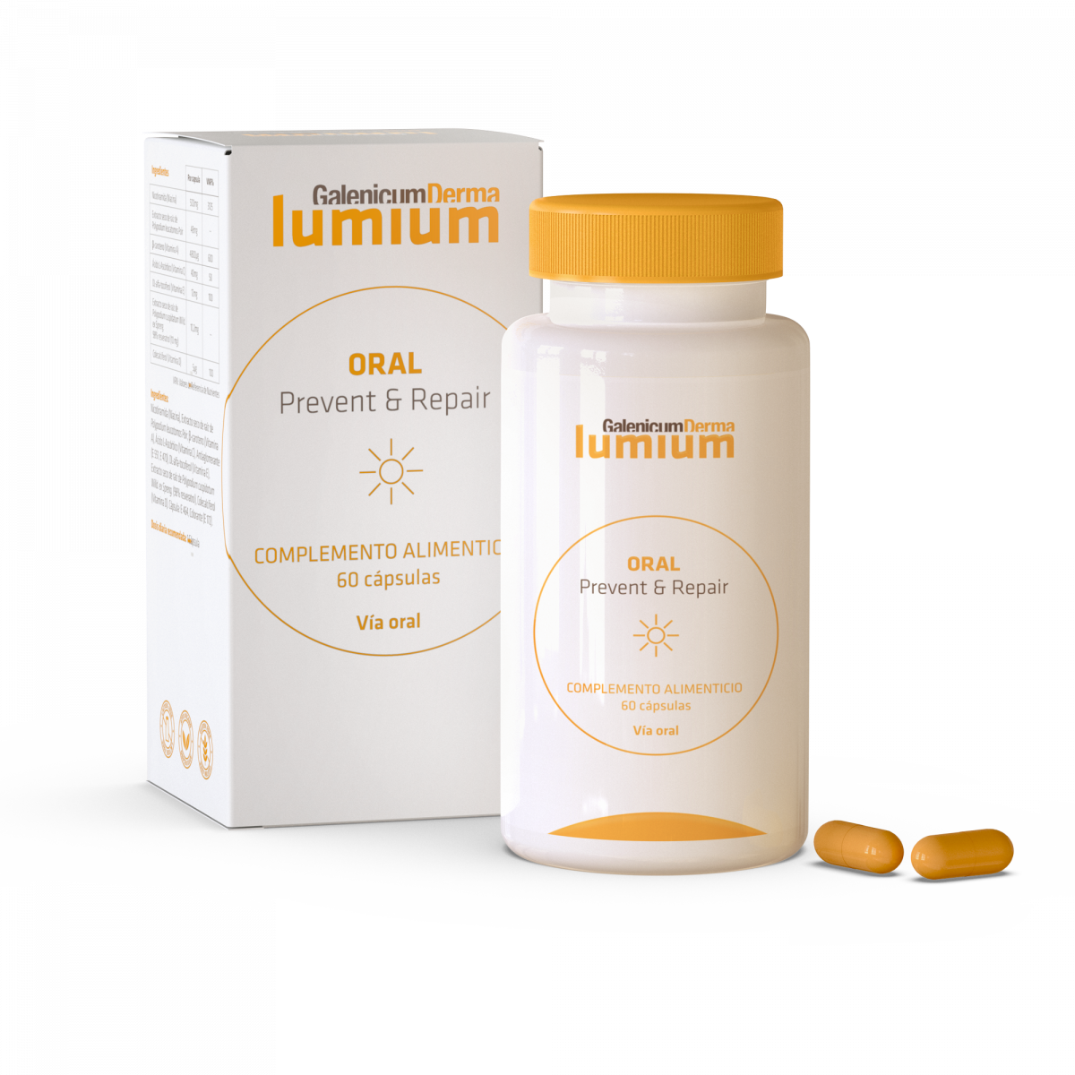 Lumium Oral Prevent & Repair 60 caps | GalenicumDerma